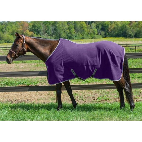 TUFFRIDER Hybrid Standard Neck Horse Cooler Sheet, Navy, 72-in - Chewy.com