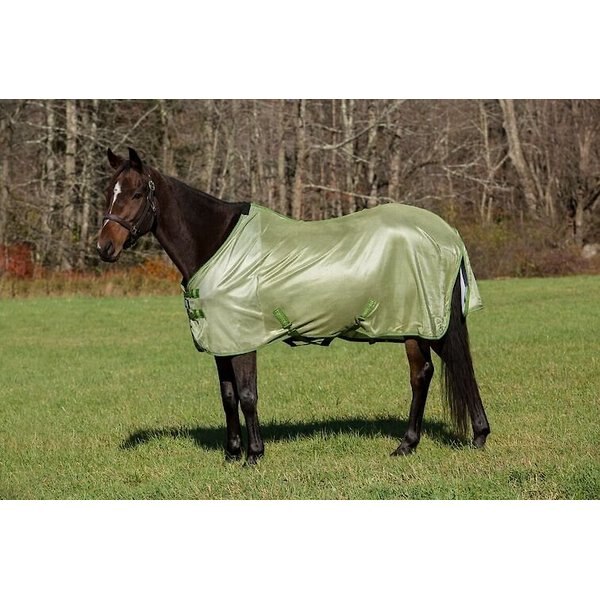 TUFFRIDER Comfy Plus Combo Neck Horse Fly Sheet, Quarry, 87-in - Chewy.com