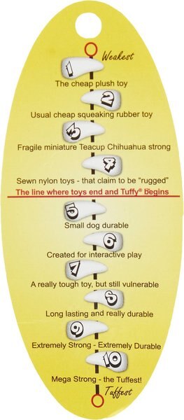 TUFFY'S Alien Lieutenant Splock Squeaky Plush Dog Toy, Red - Chewy.com