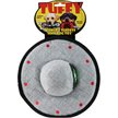 TUFFY'S Alien UFO Squeaky Plush Dog Toy, Grey - Chewy.com