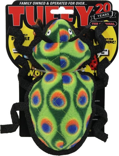 TUFFY'S Bug Beetle Squeaky Plush Dog Toy - Chewy.com