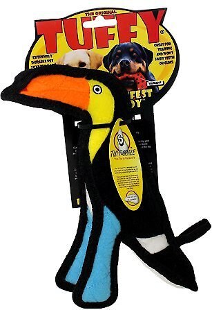 TUFFY'S Jr Zoo Toucan Plush Dog Toy - Chewy.com