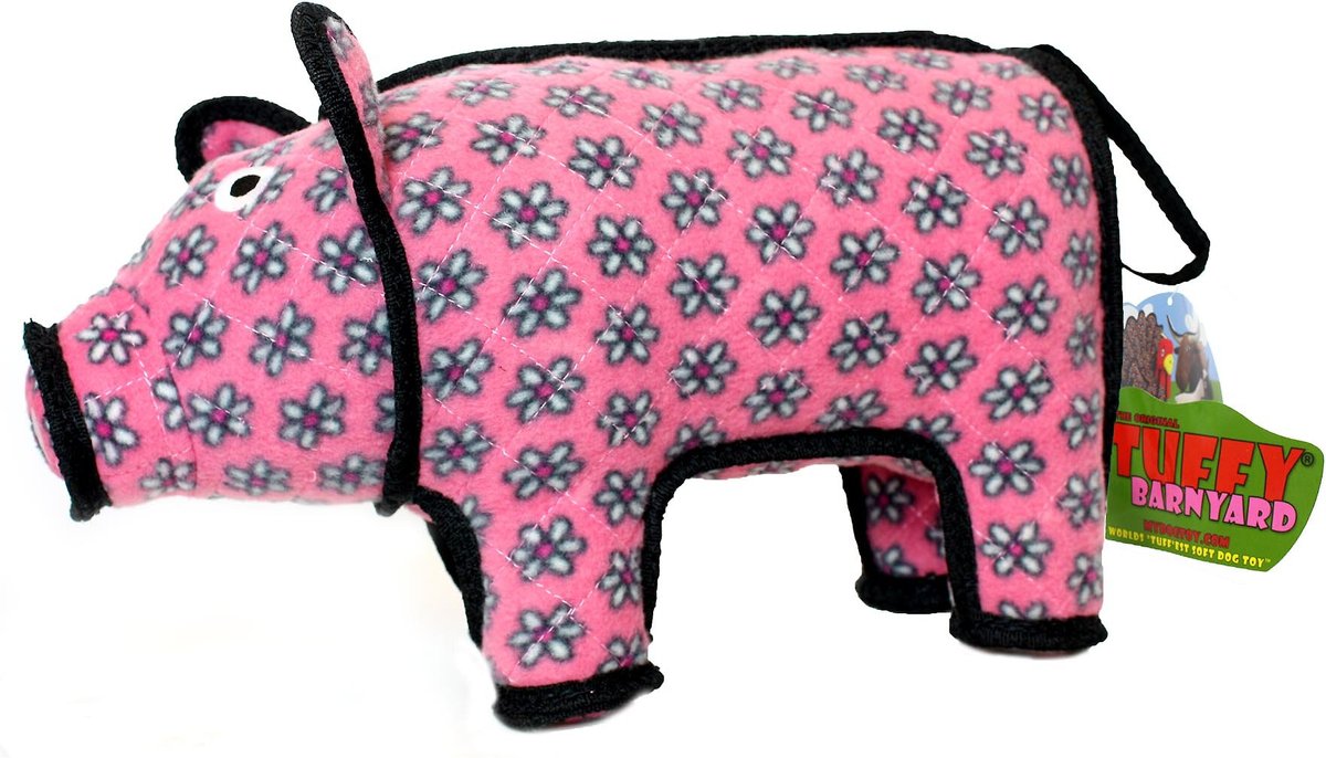 TUFFY'S Polly Pig Plush Dog Toy - Chewy.com