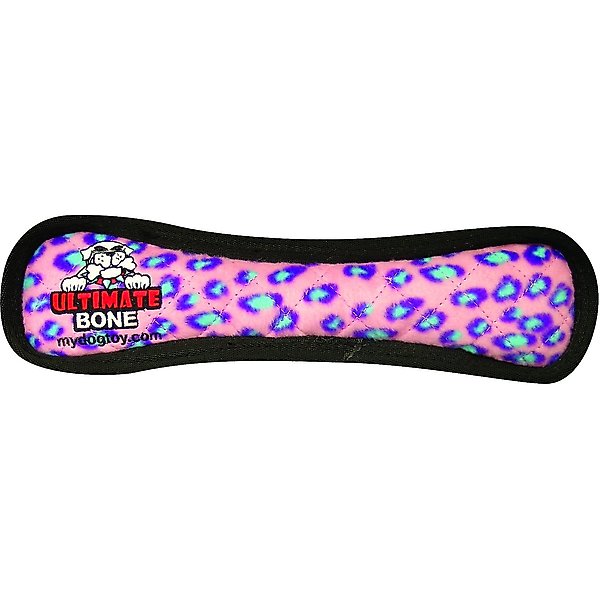 TUFFY'S Ultimate Tug-O-War Squeaky Plush Dog Toy, Yellow Bones - Chewy.com