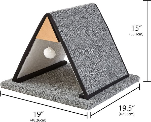 Out of Stock - TWO BY TWO Acorn 30-in Jute Scratching Post Cat Tree ...