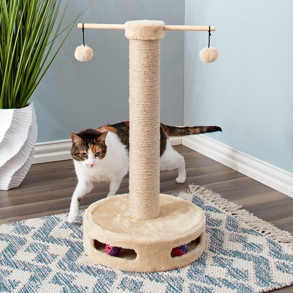 SmartCat The Ultimate 32-in Sisal Cat Scratching Post (Free Shipping ...