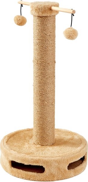 TWO BY TWO Coconut 30-in Jute Scratching Post Cat Scratcher - Chewy.com