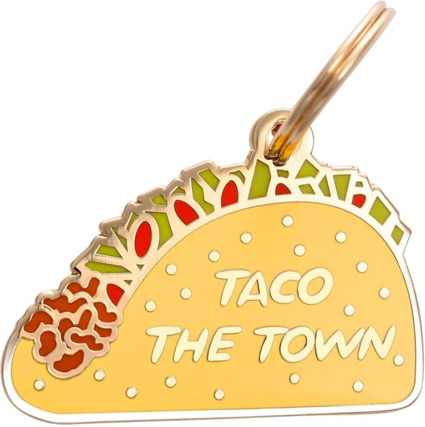 Out of Stock - TWO TAILS PET COMPANY Taco the Town Brass Non ...