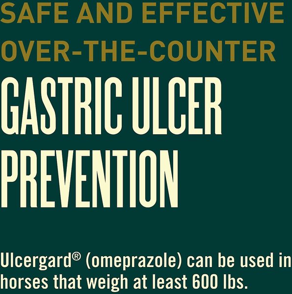 ULCERGARD Omeprazole Paste Horse Treatment, .22-oz syringe, 10 count ...