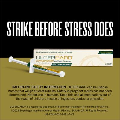 ULCERGARD Omeprazole Paste Horse Treatment, 40 count - Chewy.com