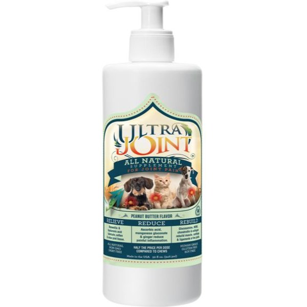 LIQUID-VET Hip & Joint Support Chicken Flavored Liquid Joint Supplement ...
