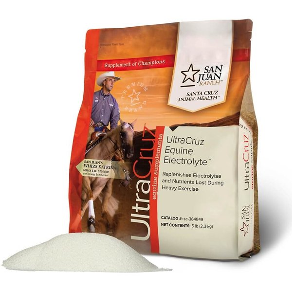 ULTRACRUZ Electrolyte Plus Horse Supplement, 30 Day Singles - Chewy.com