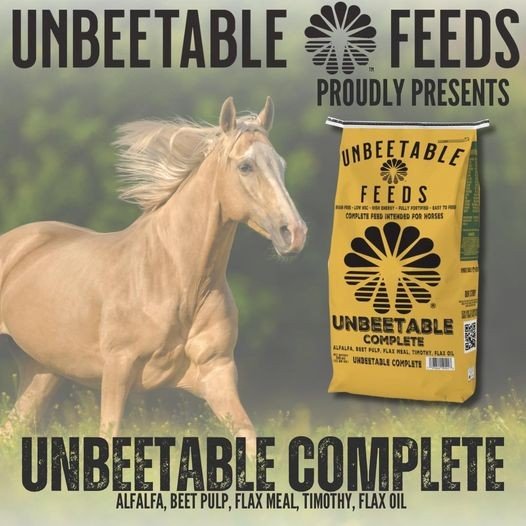 UNBEETABLE FEEDS Grain-Free Complete Horse Feed, 50-lb bag - Chewy.com