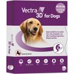 VECTRA 3D Flea & Tick Spot Treatment for Dogs, 56-95 lbs, 12 Doses (12 ...