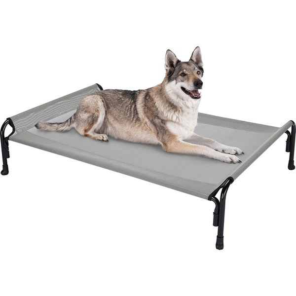 K&H PET PRODUCTS Original Steel Frame Pet Cot Elevated Dog Bed,Blue ...