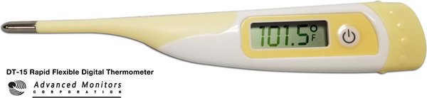 VET-TEMP Rapid Flexible Digital Dog & Cat Thermometer - Chewy.com