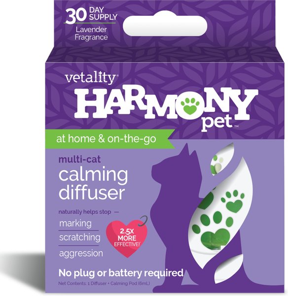 VETALITY Harmony Pet Calming Home Diffuser for Cats - Chewy.com