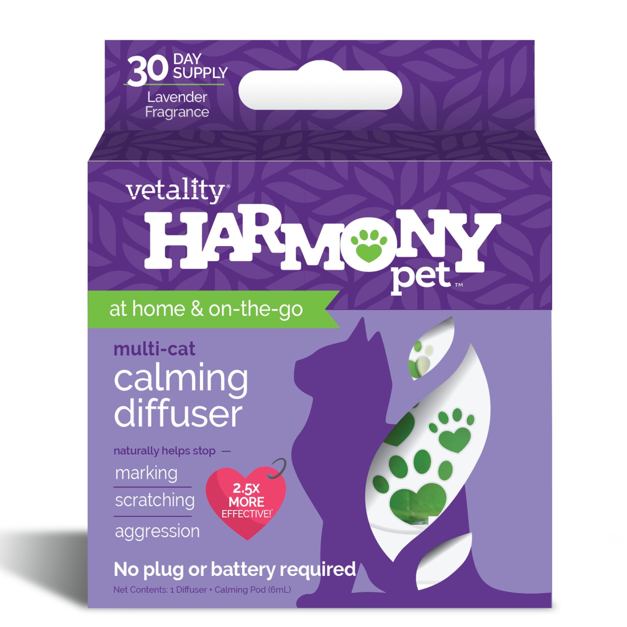 Product Reviews for VETALITY Harmony Pet Calming Home Diffuser for Cats