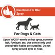 VETCLASSICS YUCK! No Chew Dog & Cat Spray, 8-fl oz bottle - Chewy.com