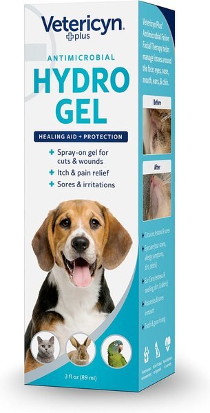 VETERICYN Plus Antimicrobial Hydrogel Healing Aid Spray for Dogs, Cats ...