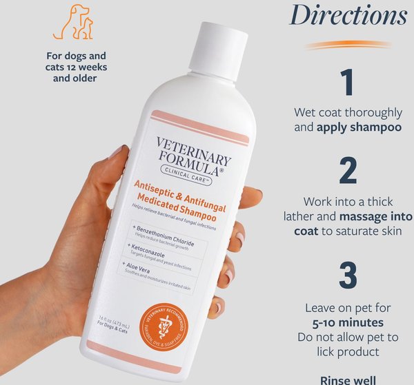 VETERINARY FORMULA CLINICAL CARE Antiseptic & Antifungal Medicated ...