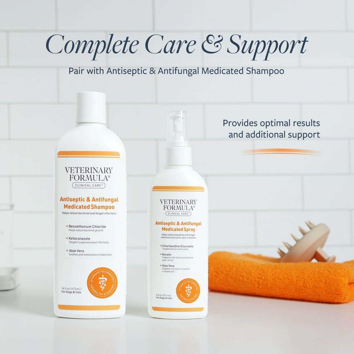 VETERINARY FORMULA CLINICAL CARE Antiseptic & Antifungal Medicated ...