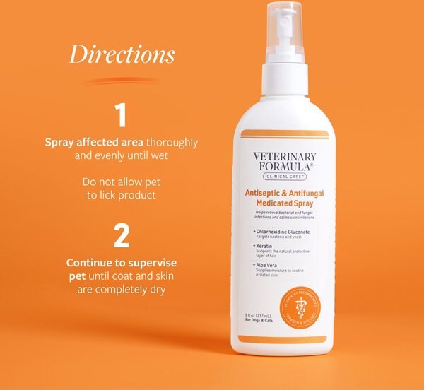 VETERINARY FORMULA CLINICAL CARE Antiseptic & Antifungal Medicated ...