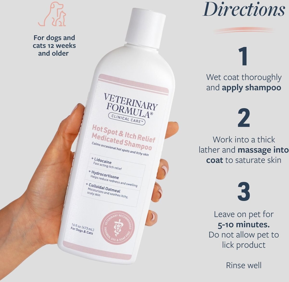 VETERINARY FORMULA CLINICAL CARE Hot Spot & Itch Relief Medicated ...