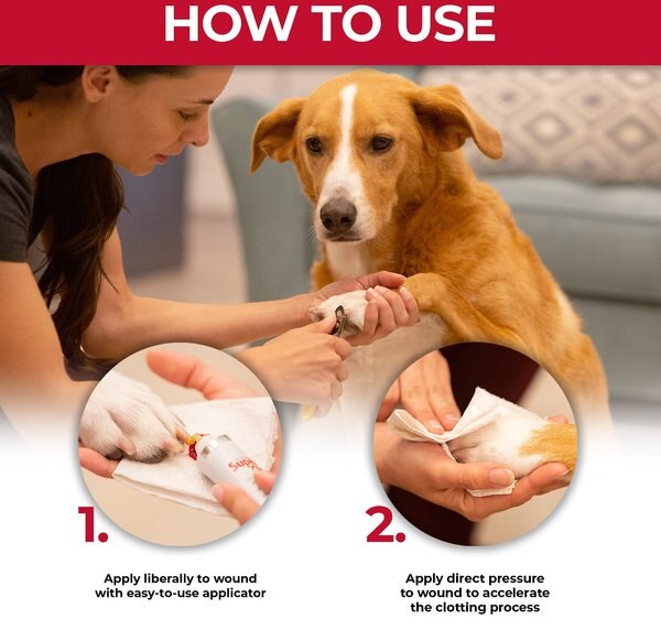 VETERINARY FORMULA CLINICAL CARE Super Clot Fast Acting Gel for Dogs ...