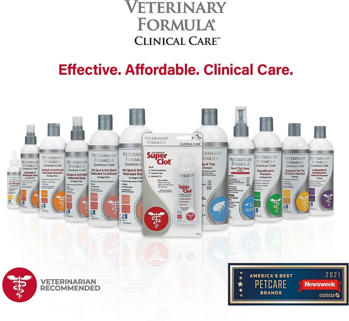 VETERINARY FORMULA CLINICAL CARE Super Clot Fast Acting Gel for Dogs ...