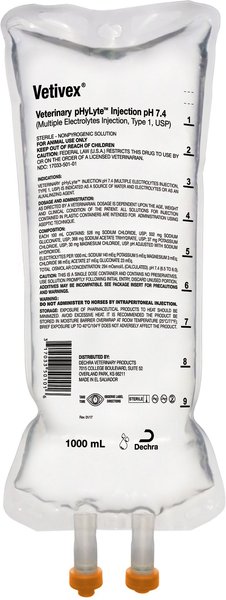 VETIVEX pHyLyte Solution for Dogs, Cats & Horses, 1-L - Easy Refills ...