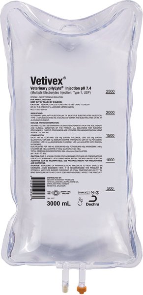 VETIVEX pHyLyte Solution for Dogs, Cats & Horses, 3-L - Easy Refills ...
