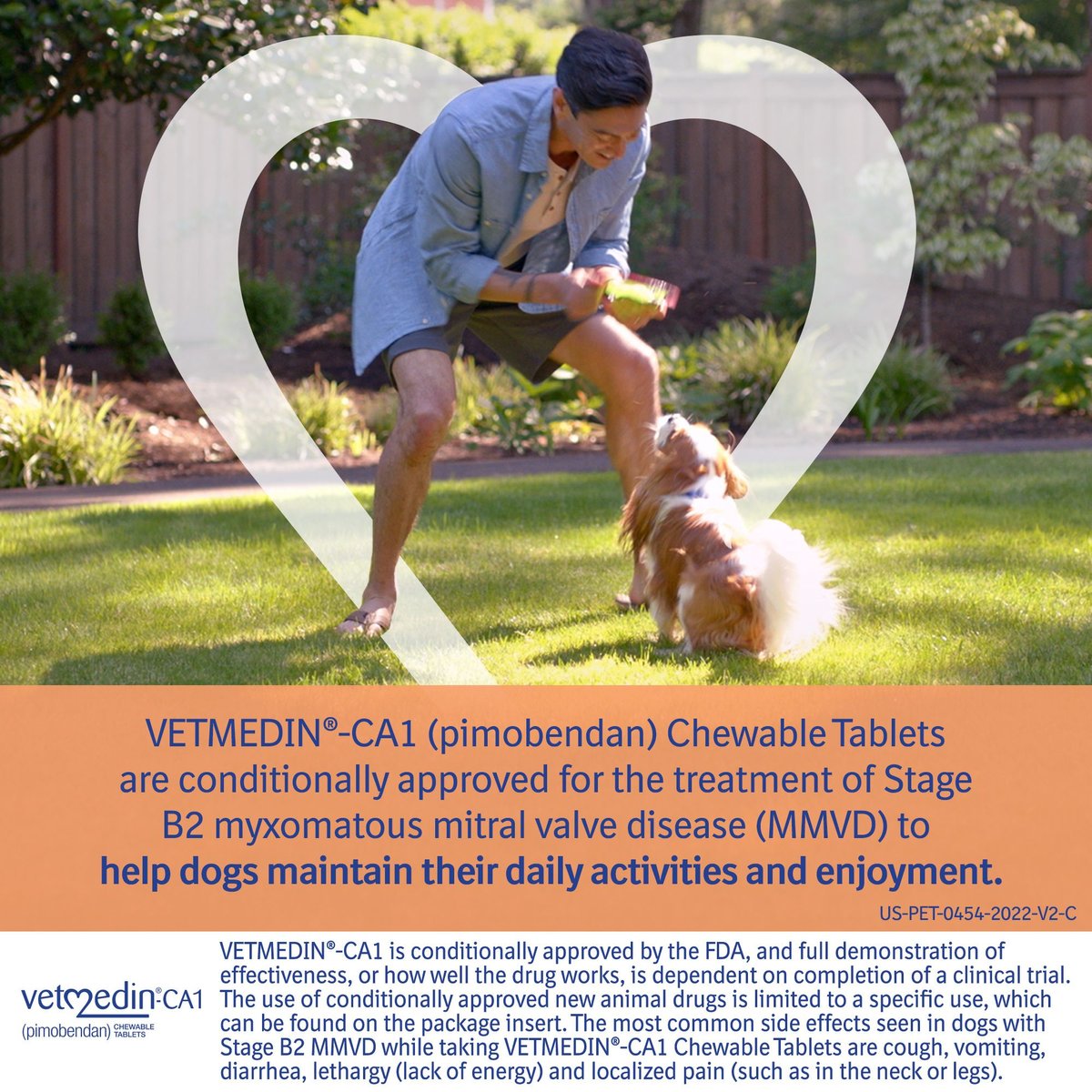 VETMEDIN-CA1 (pimobendan) Chewable Tablets for Dogs, 5-mg, 50 tablets ...