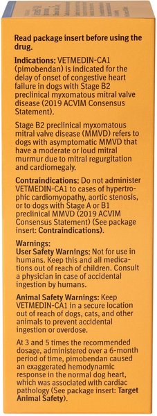VETMEDIN-CA1 (pimobendan) Chewable Tablets for Dogs, 5-mg, 50 tablets - Easy Refills | Chewy Rx