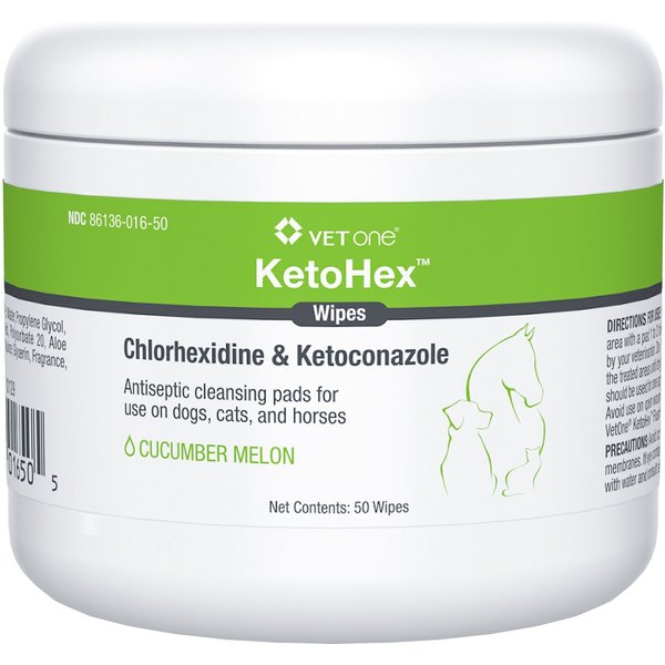 VetOne KetoHex Antiseptic Pet Wipes | Chewy (Free Shipping)