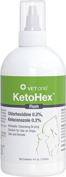 VETONE KetoHex Flush for Dogs, Cats, & Horses, 4-fl oz bottle - Chewy.com