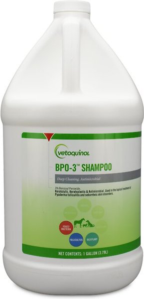 VETOQUINOL BPO-3 Shampoo for Dogs & Cats, 1-gal bottle - Chewy.com