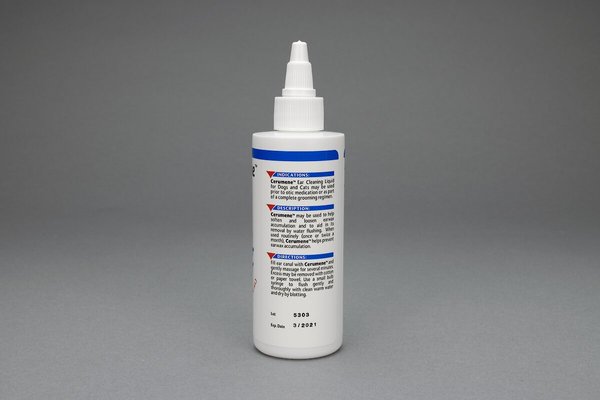 VETOQUINOL Cerumene Ear Cleaner for Dogs & Cats, 4-fl oz bottle - Chewy.com