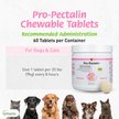VETOQUINOL Pro-Pectalin Diarrhea Supplement for Dogs & Cats, 60 count ...