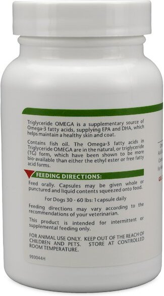 VETOQUINOL Triglyceride OMEGA Omega-3 Fatty Acid Medium Breed ...
