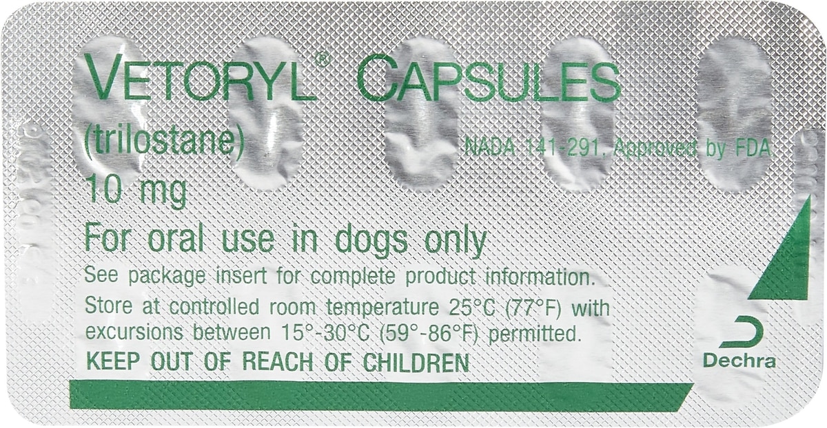 VETORYL (trilostane) Capsules for Dogs, 10-mg - Easy Refills | Chewy Rx