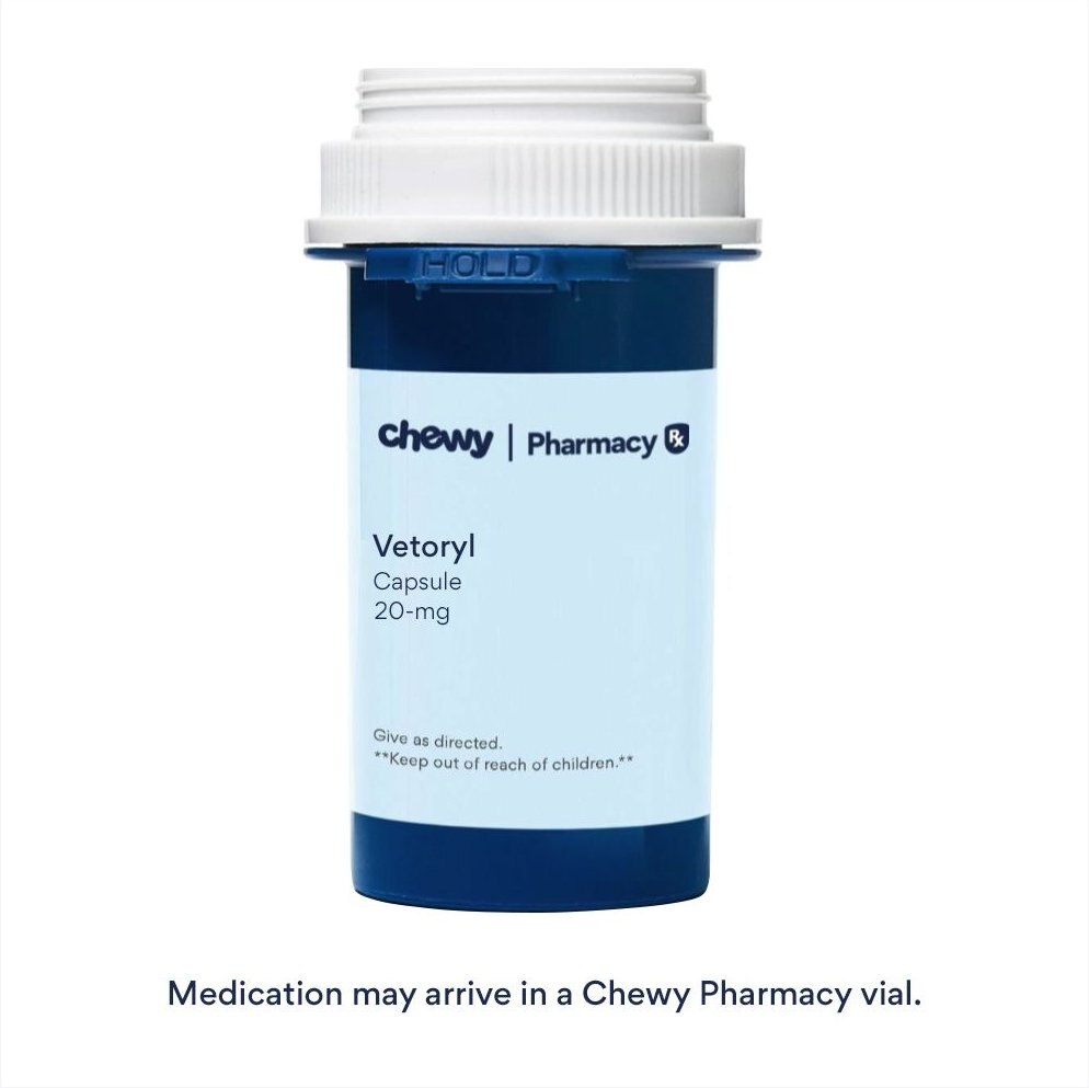 VETORYL (trilostane) Capsules for Dogs, 20-mg - Easy Refills | Chewy Rx