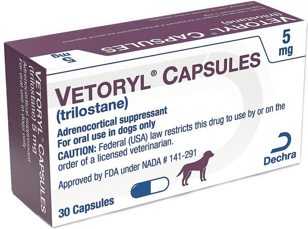 VETORYL (trilostane) Capsules for Dogs, 5-mg - Easy Refills | Chewy Rx