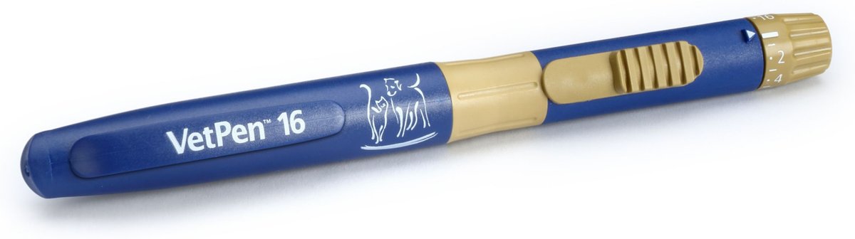 VETPEN Starter Kit for Dogs & Cats, 1 IU - 16 IU in 1 unit increments ...