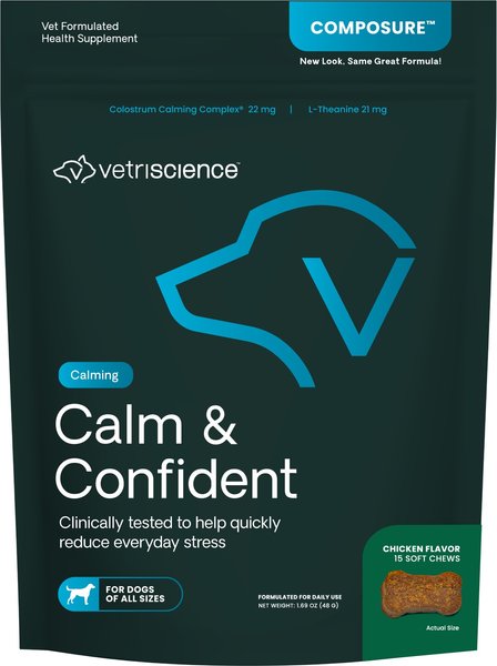 VETRISCIENCE Composure Calm & Confident Clinically Tested Chicken ...