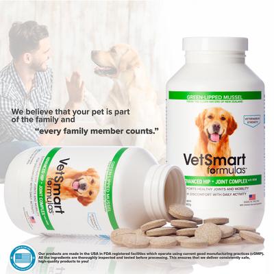 Discontinued - VETSMART FORMULAS Advanced Chewable Tablet Joint ...