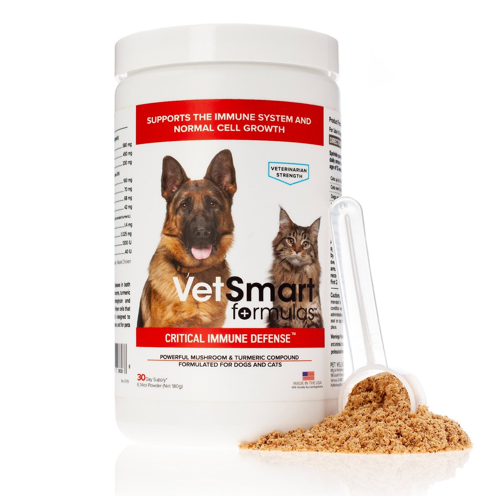 Product Reviews for VETSMART FORMULAS Critical Immune Defense Mushroom ...