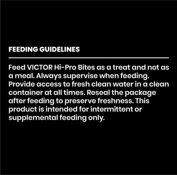 VICTOR Hi-Pro Bites Tender Beef Recipe High Protein Training Dog Treats ...