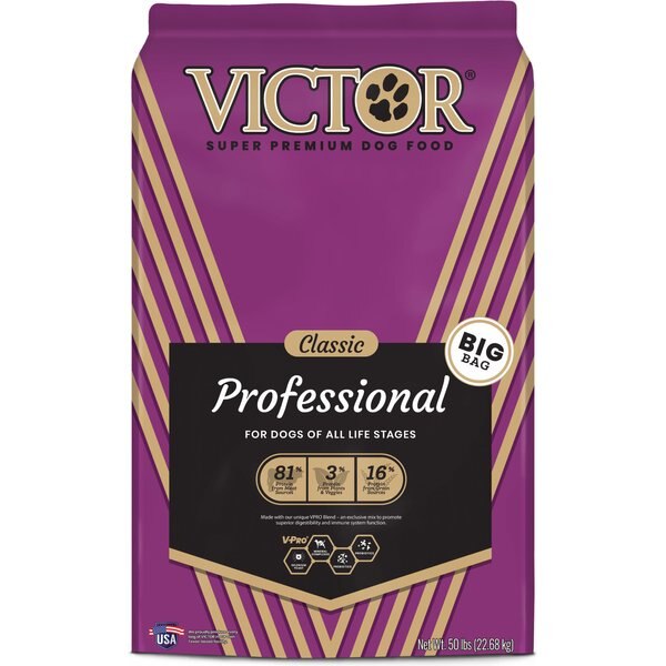 VICTOR Gluten-Free Professional Active High Protein Sporting Dry Dog ...