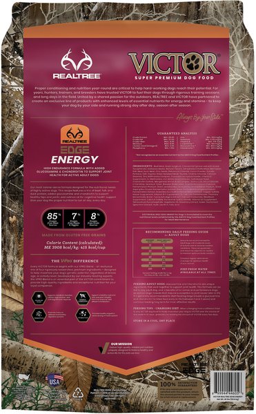 VICTOR Realtree Edge Energy High Protein Joint Support Active Sporting ...
